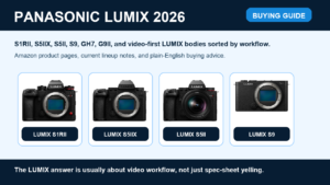 Best Panasonic LUMIX Cameras in 2026: Ultimate S Series, GH, and Video ...